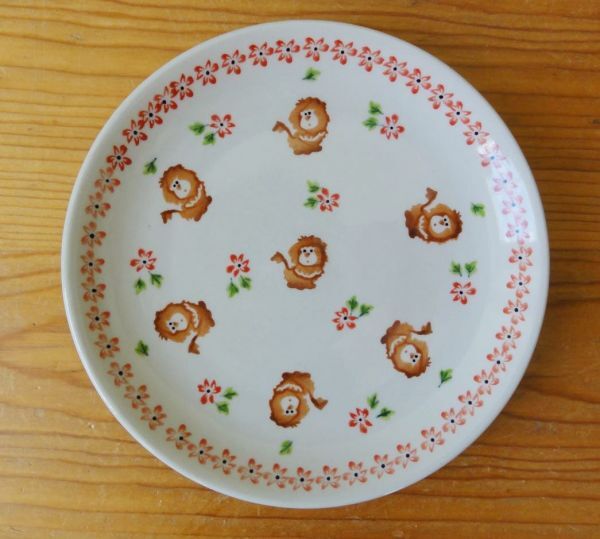 Yahoo!オークション - 【在庫2枚】x277 ポーランド陶器 19.5cmプレート...