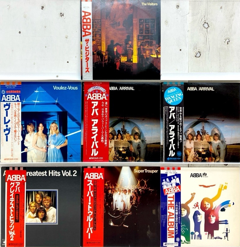 Yahoo!オークション - I5328/LP/全帯/アバ ABBA 7点セット