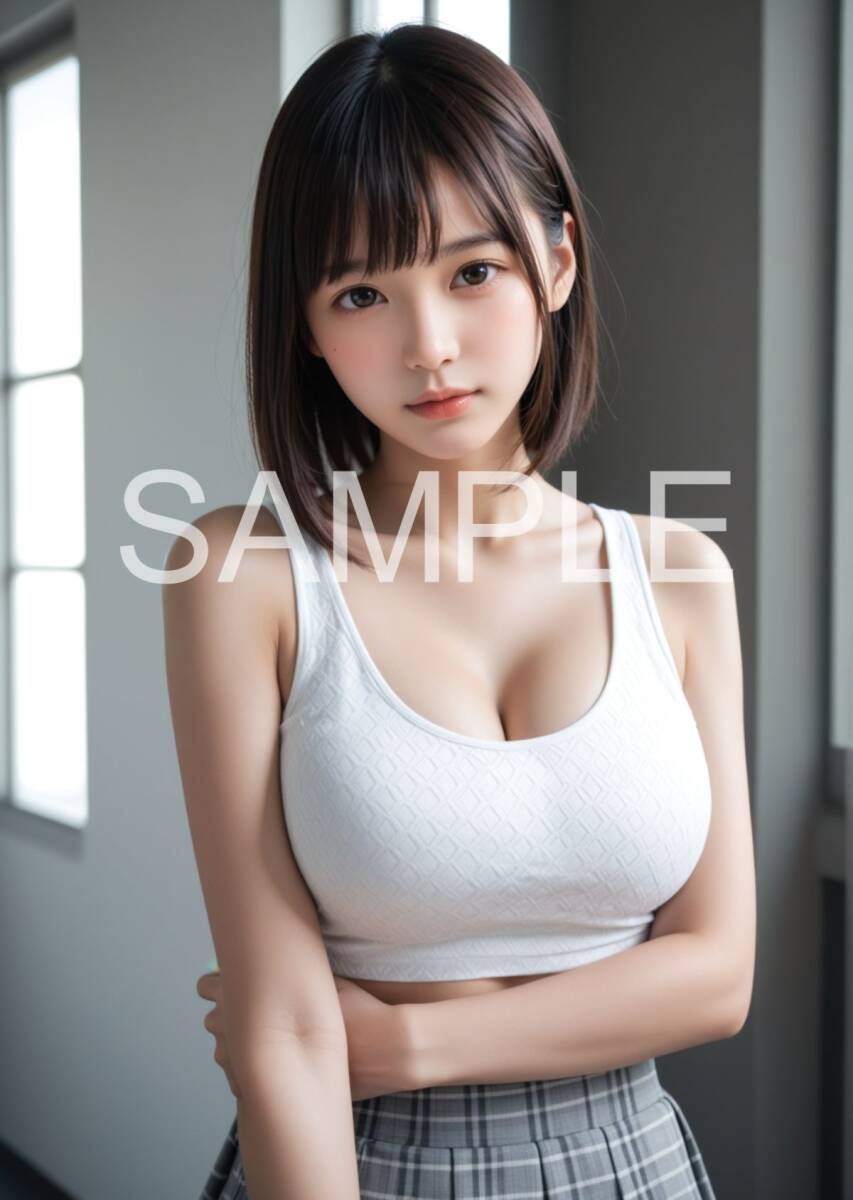 Yahoo!オークション - 1点物 美女 可愛い A4 AI ポスター アダルト ア...