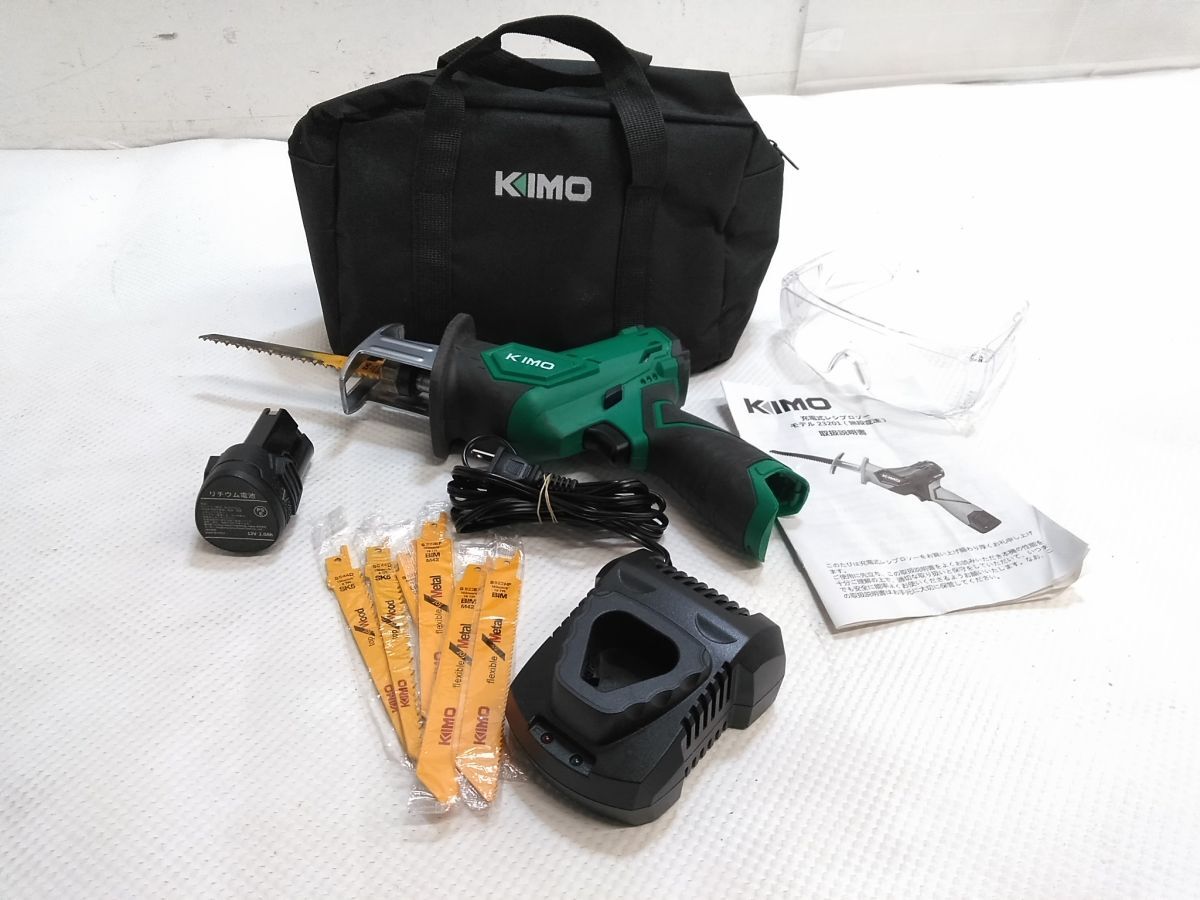 Yahoo!オークション - KIMO 電動のこぎり 12V 充電式レシプロリー QM-...