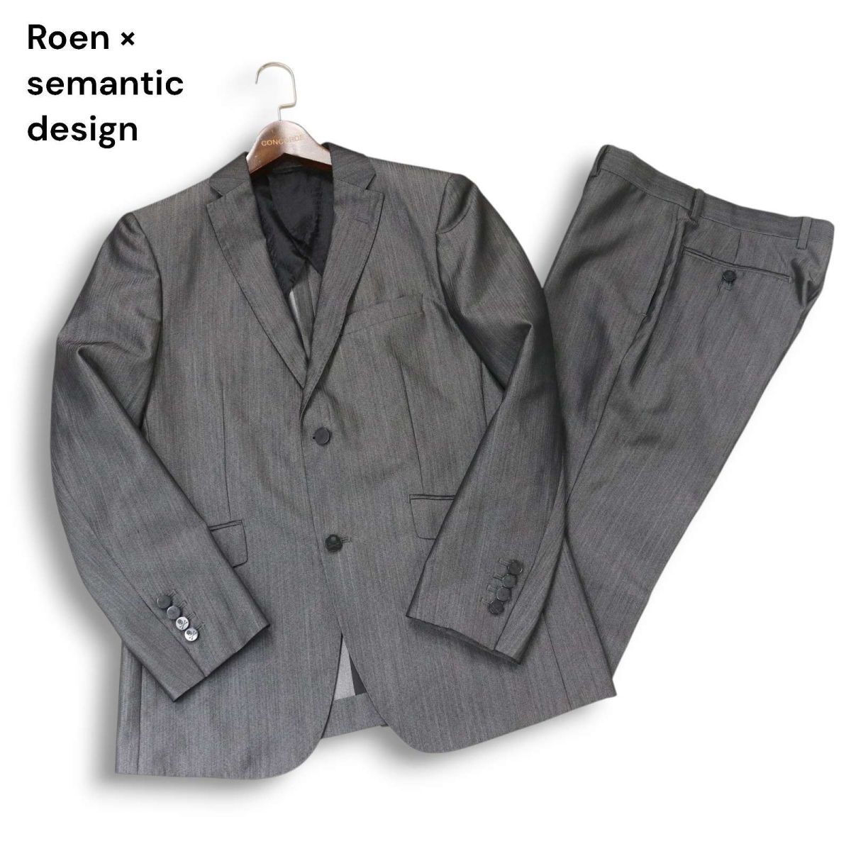 Yahoo!オークション - 【美品】Roen × semantic design ロエン × セ...