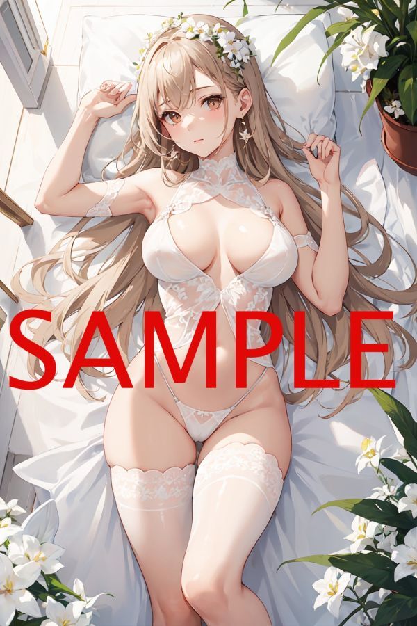 Yahoo!オークション - N-(1182)オリジナル 美少女 アニメ イラストアー...