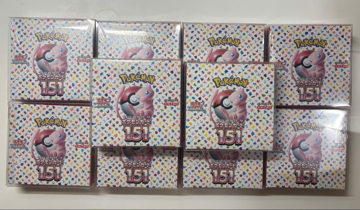 ポケモンカード151 10BOX 新品未開封｜Yahoo!フリマ（旧PayPayフリマ）