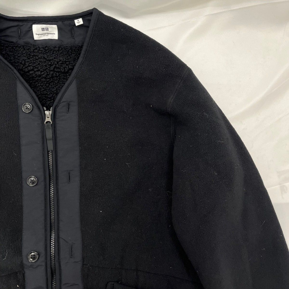 A-12【良品】 UNIQLO ユニクロ 内側ボア ジャケット ジャンパー A-12【良品】 UNIQLO ユニクロ 内側ボア ジャケット ジャンパー