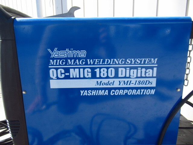 Yahoo!オークション - YASHIMA ヤシマ QC-MIG 180 Digital YMI-180Ds ...