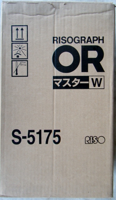 Yahoo!オークション - RISO リソー ORマスター S-5175 1箱(2ロール)