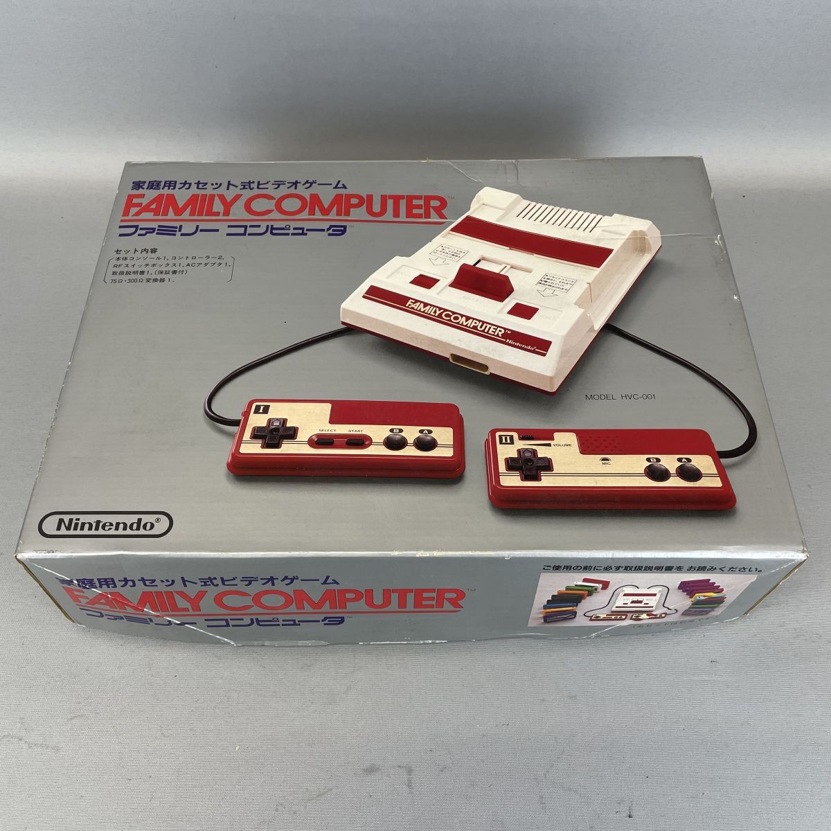 A29IC8 Nintendo FC Family Computer 任天堂 初代 ファミリーコンピュータ HVC-001 本体 箱付き ファミコン み(本体)｜売買されたオークション情報 ...