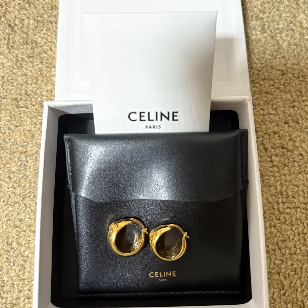 CELINE セリーヌ トリオンフ ボールドフープ ピアス|Yahoo CELINE セリーヌ トリオンフ ボールドフープ ピアス|Yahoo