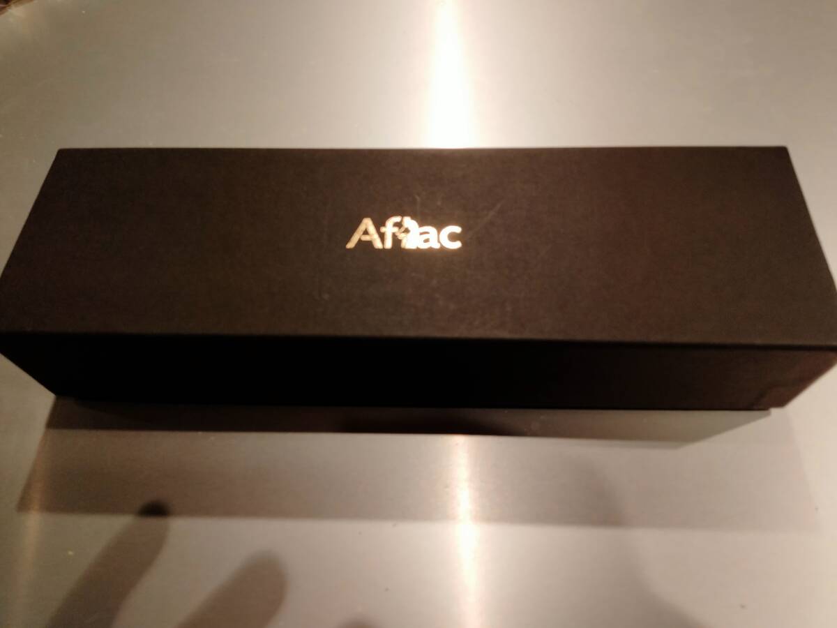 Yahoo!オークション - AFLAC アフラック レザーペンケース 筆箱 革