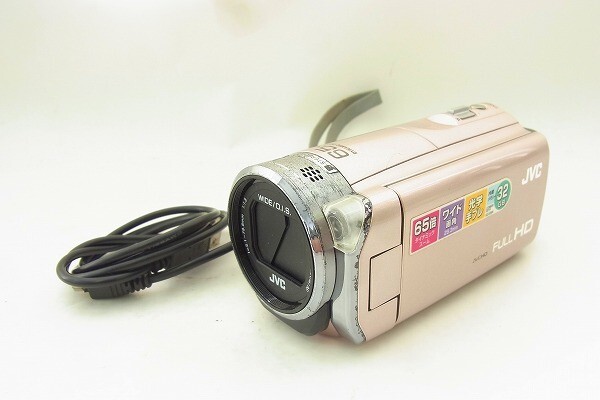 Yahoo!オークション - S024-Y25-4981 JVC GZ-E565-N デジタルビデオカ...