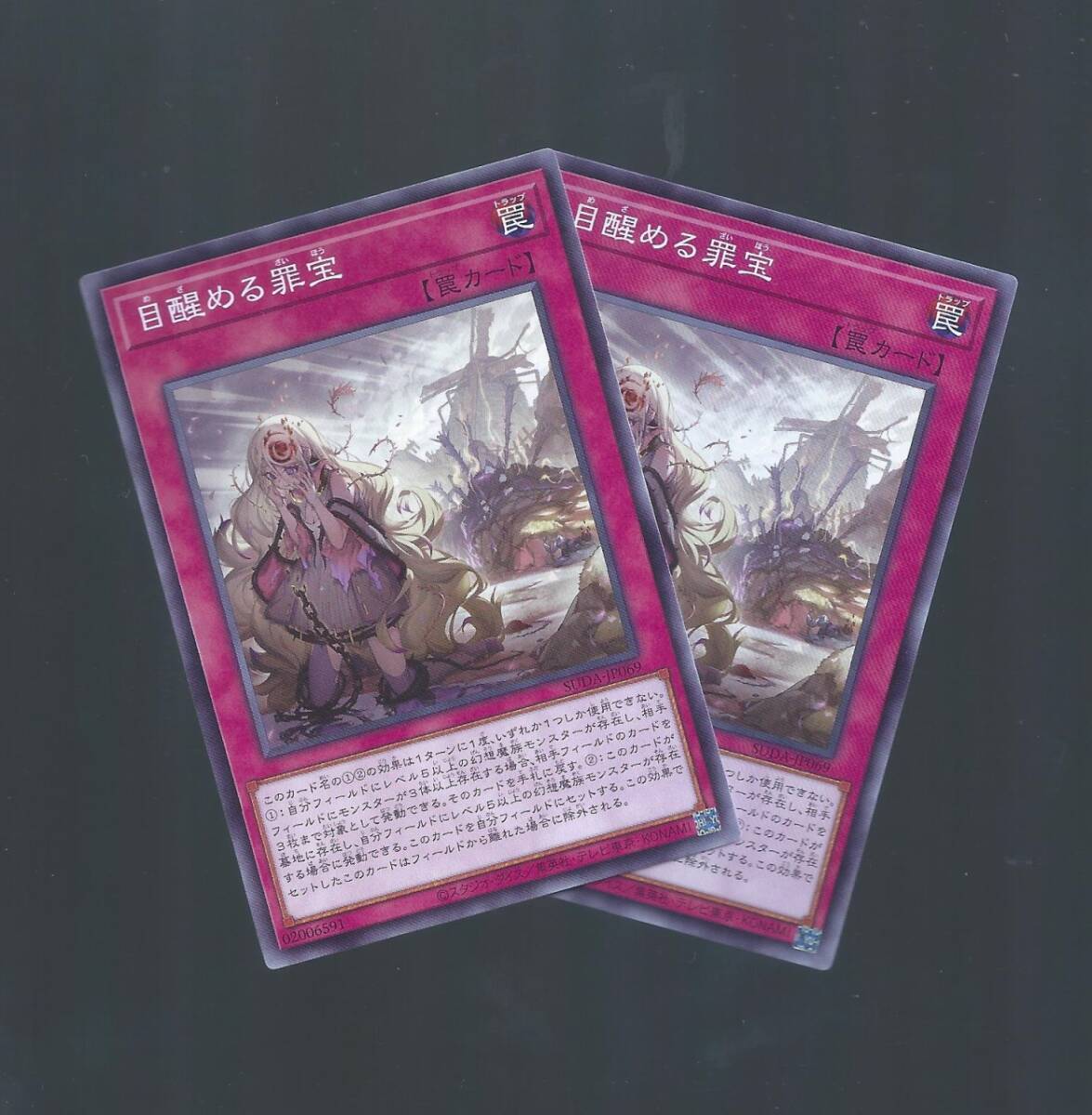 Yahoo!オークション - SUDA-JP069 【 目醒める罪宝 】 2枚set
