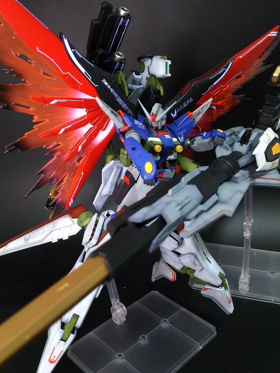 HGCE デスティニーガンダムSpecⅡ+ゼウスシルエット装備|Yahoo HGCE デスティニーガンダムSpecⅡ+ゼウスシルエット装備|Yahoo