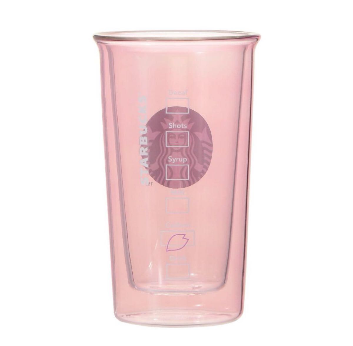 SAKURA 2025 ダブルウォール耐熱グラスペールピンク355ml SAKURA 2025 ダブルウォール耐熱グラスペールピンク355ml