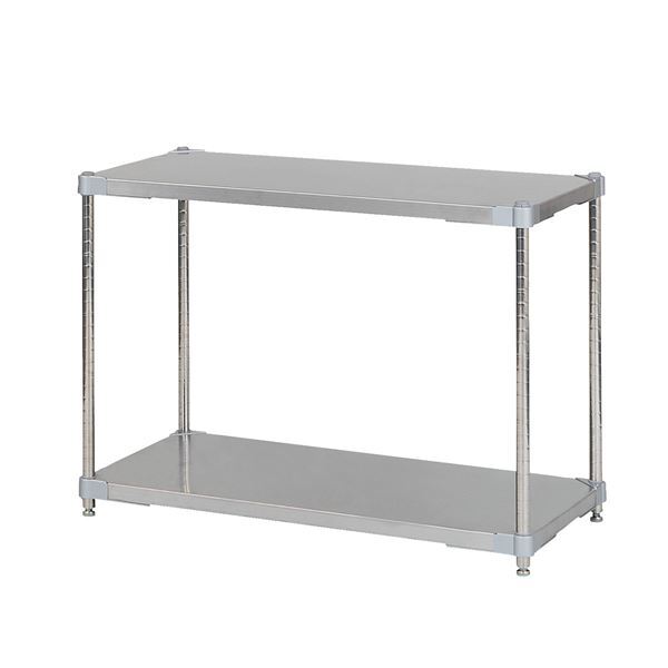 Yahoo!オークション - 【新品】ステンレス シェルフ 46×90cm 2段 H70c...