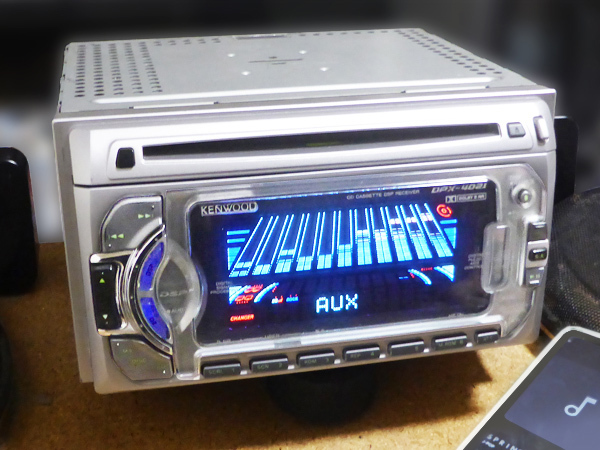 Yahoo!オークション - KENWOOD DPX-4021 スペアナ・EQ・グライコ・D...