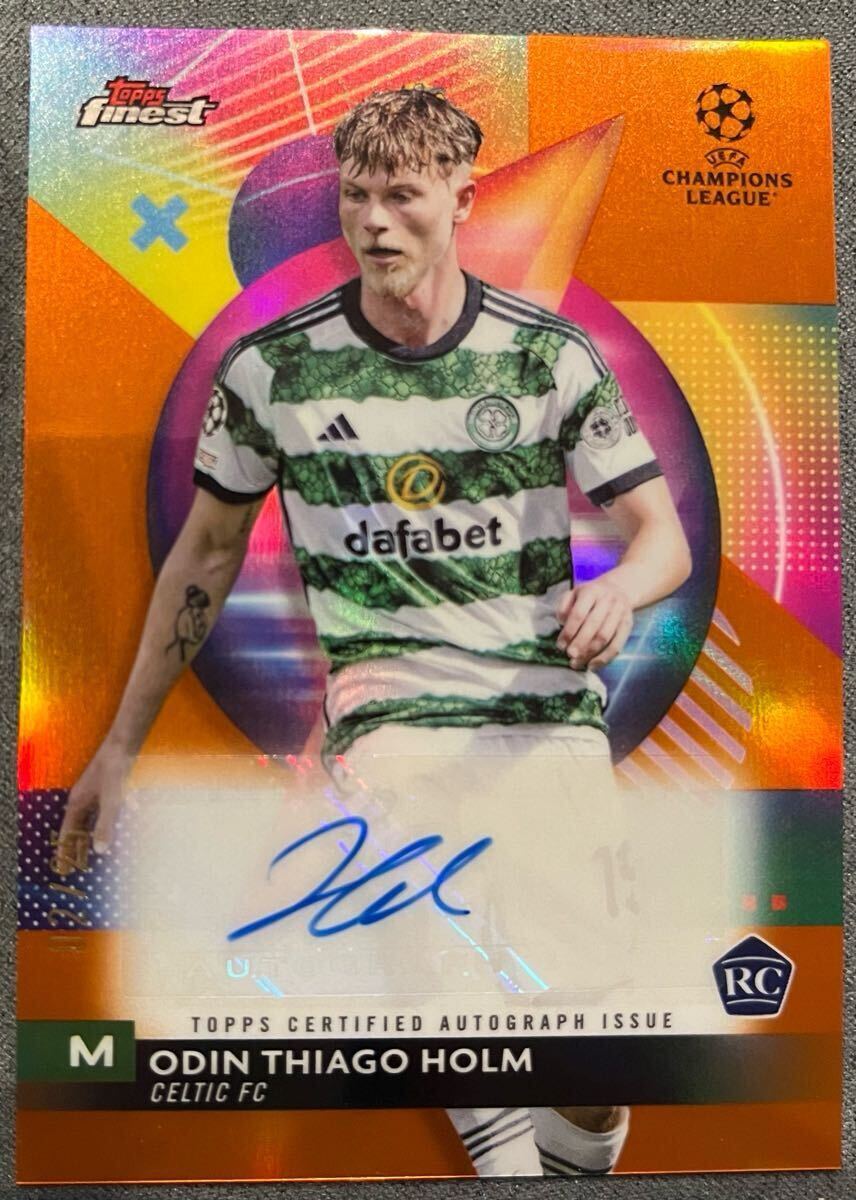 Yahoo!オークション - Odin Thiago Holm Topps Finest 直筆サインカー...