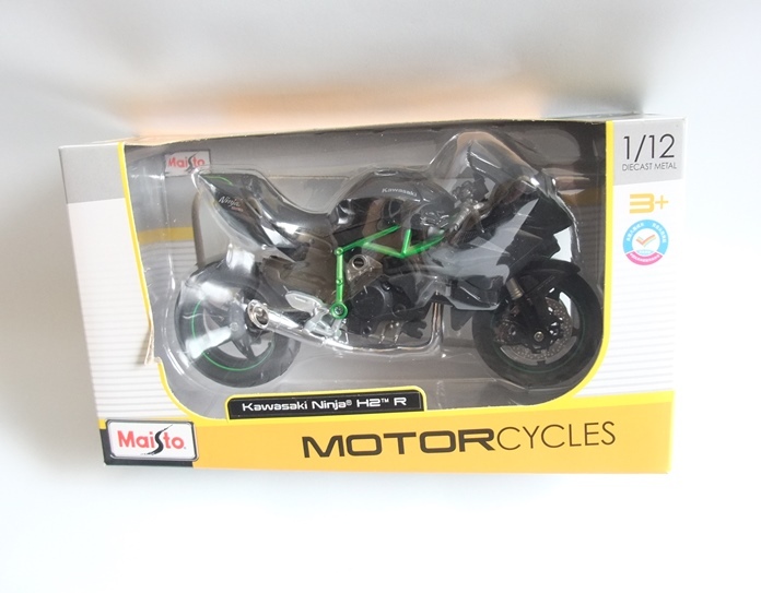 Yahoo!オークション - マイスト Maisto Kawasaki Ninja H2R 1 12 カワ...