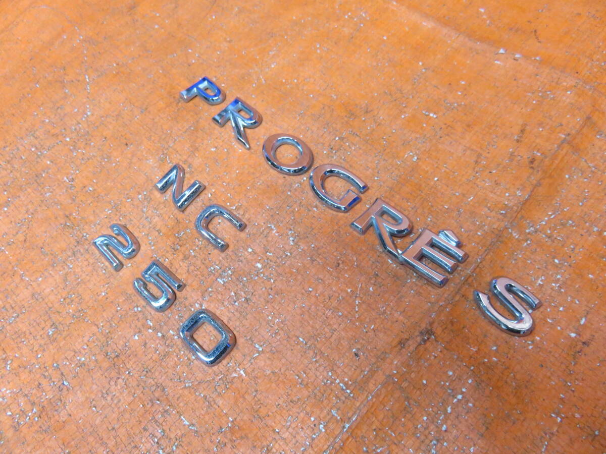 Yahoo!オークション - LA3243 トヨタ JCG10 プログレ/NC250 エンブレム...