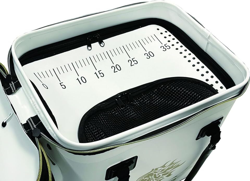 24’サンライン フィッシュキープバッグ SFB-0808 ホワイト キーパーバッカン ハードインナー付き(その他)｜売買されたオークション情報、yahooの商品情報をアーカイブ公開 ...