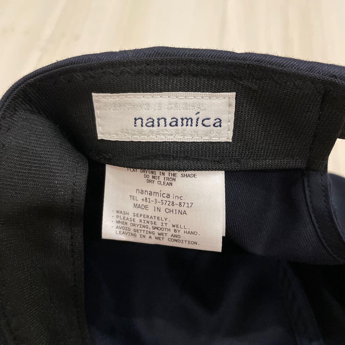 Yahoo!オークション - nanamica キャップ 帽子 ネイビー 超美品