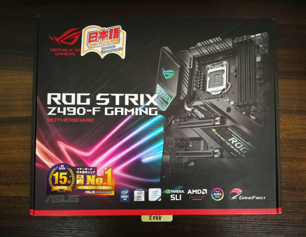 Yahoo!オークション - 美品 保証あり ASUS マザーボード ROG STRIX Z49...