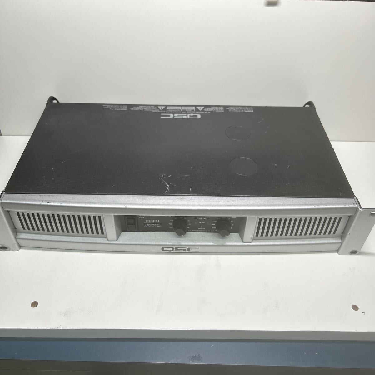 Yahoo!オークション - QSC GX3 ステレオパワーアンプ 通電現状品