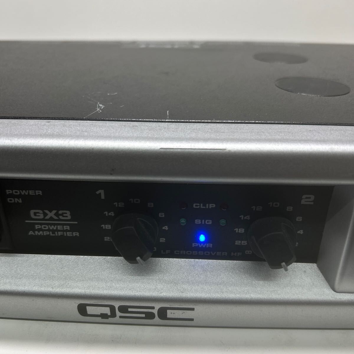 Yahoo!オークション - QSC GX3 ステレオパワーアンプ 通電現状品