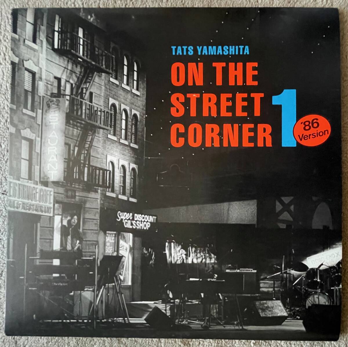 Yahoo!オークション - B539・KP/ Tatsuro Yamashita On The Street Cor...