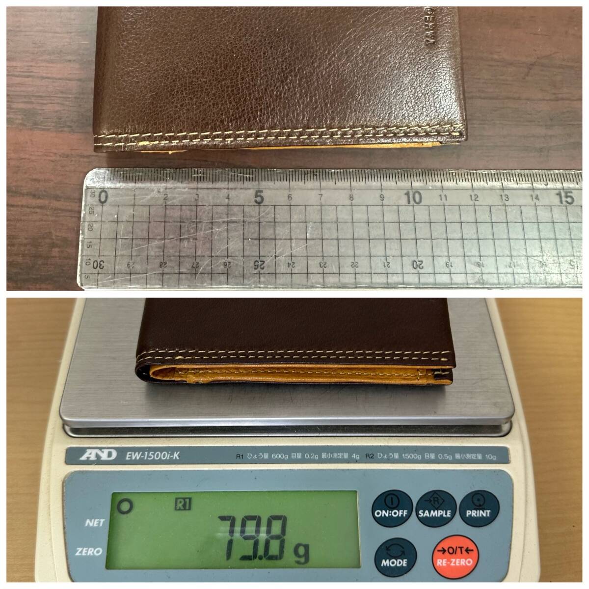 Yahoo!オークション - 【T0325】タケオ キクチ TAKEO KIKUCHI 二つ折り...