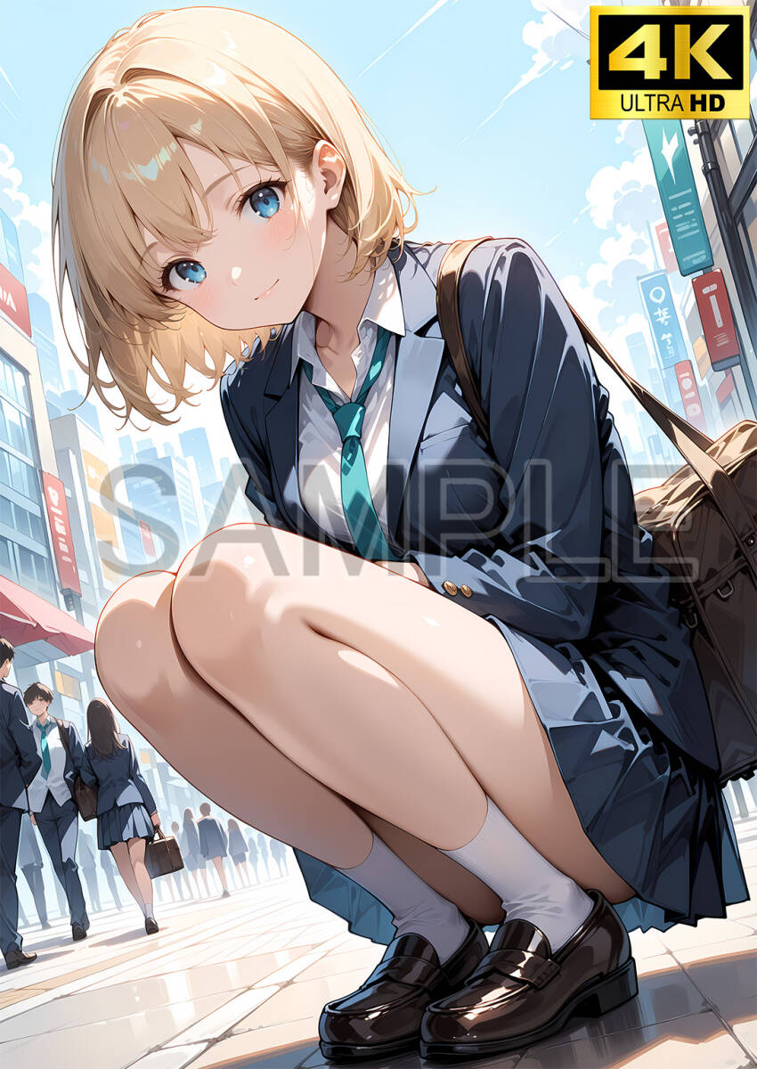 Yahoo!オークション - N050 オリジナルイラスト コスプレアート A4 超...