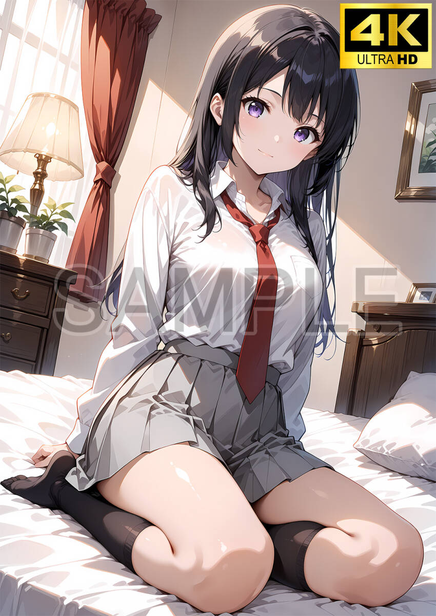 Yahoo!オークション - N055 オリジナルイラスト コスプレアート A4 超...