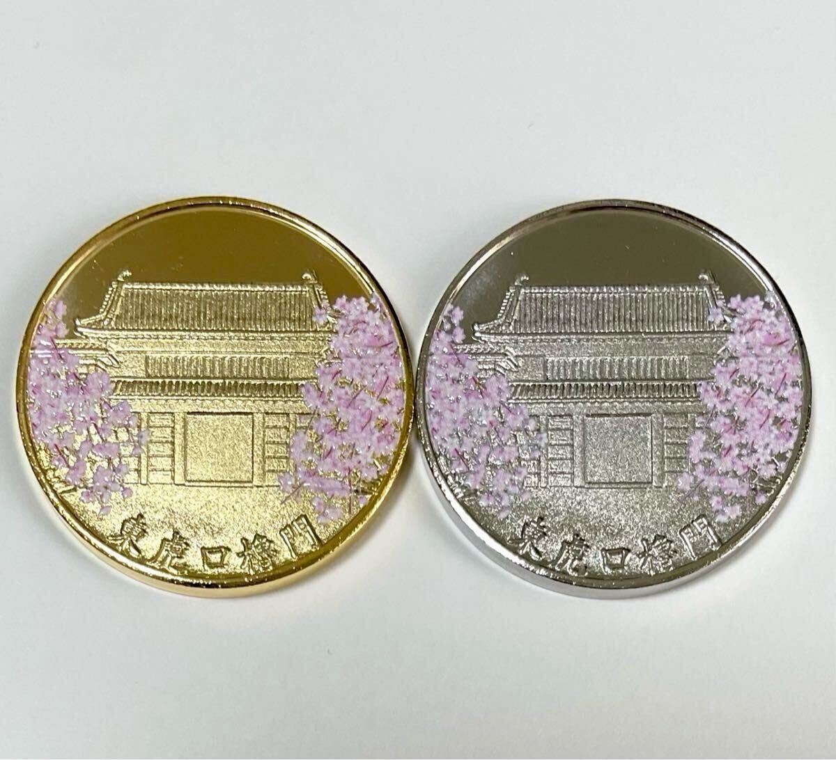 Yahoo!オークション - 【新品】信州 上田城 桜ver. 記念メダル 2種類セ...