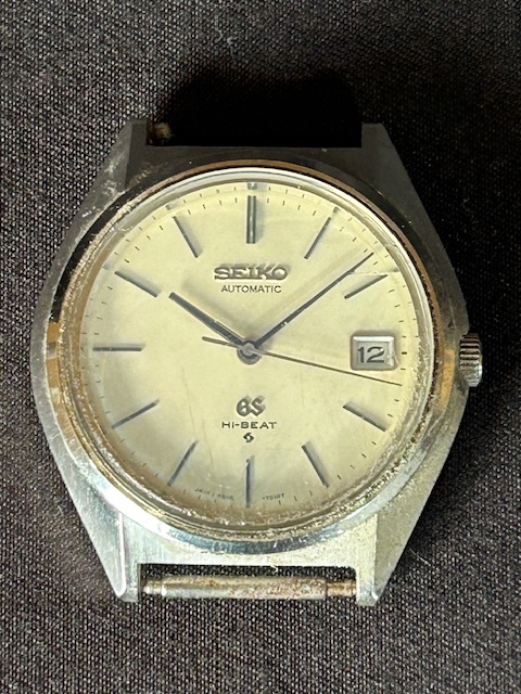 SEIKO グランドセイコー GS ハイビート 5645-7010 自動巻(グランドセイコー)｜売買されたオークション情報、yahooの商品情報をアーカイブ公開 - オークファン（aucfan ...