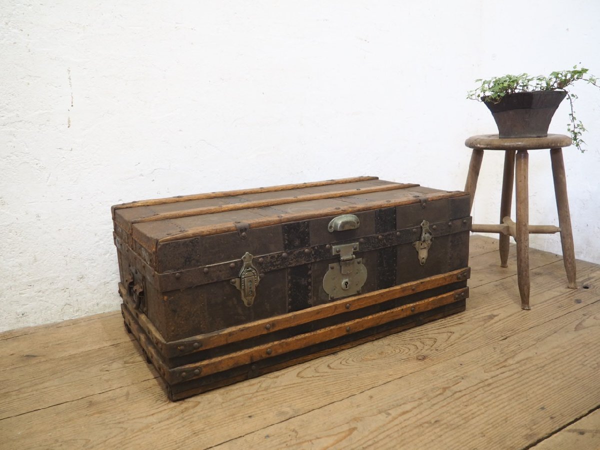 Yahoo!オークション - タM0423 H31 5×W77×D39(cm) 無骨な味わいのヴ...