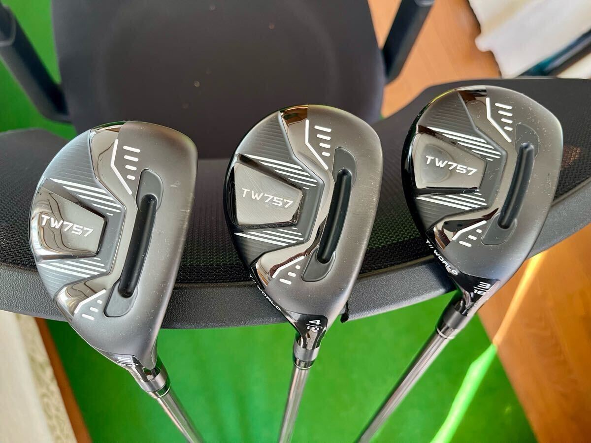 Yahoo!オークション - 本間ゴルフ ユーティリティ TW757 3U 4U 5U 3本...