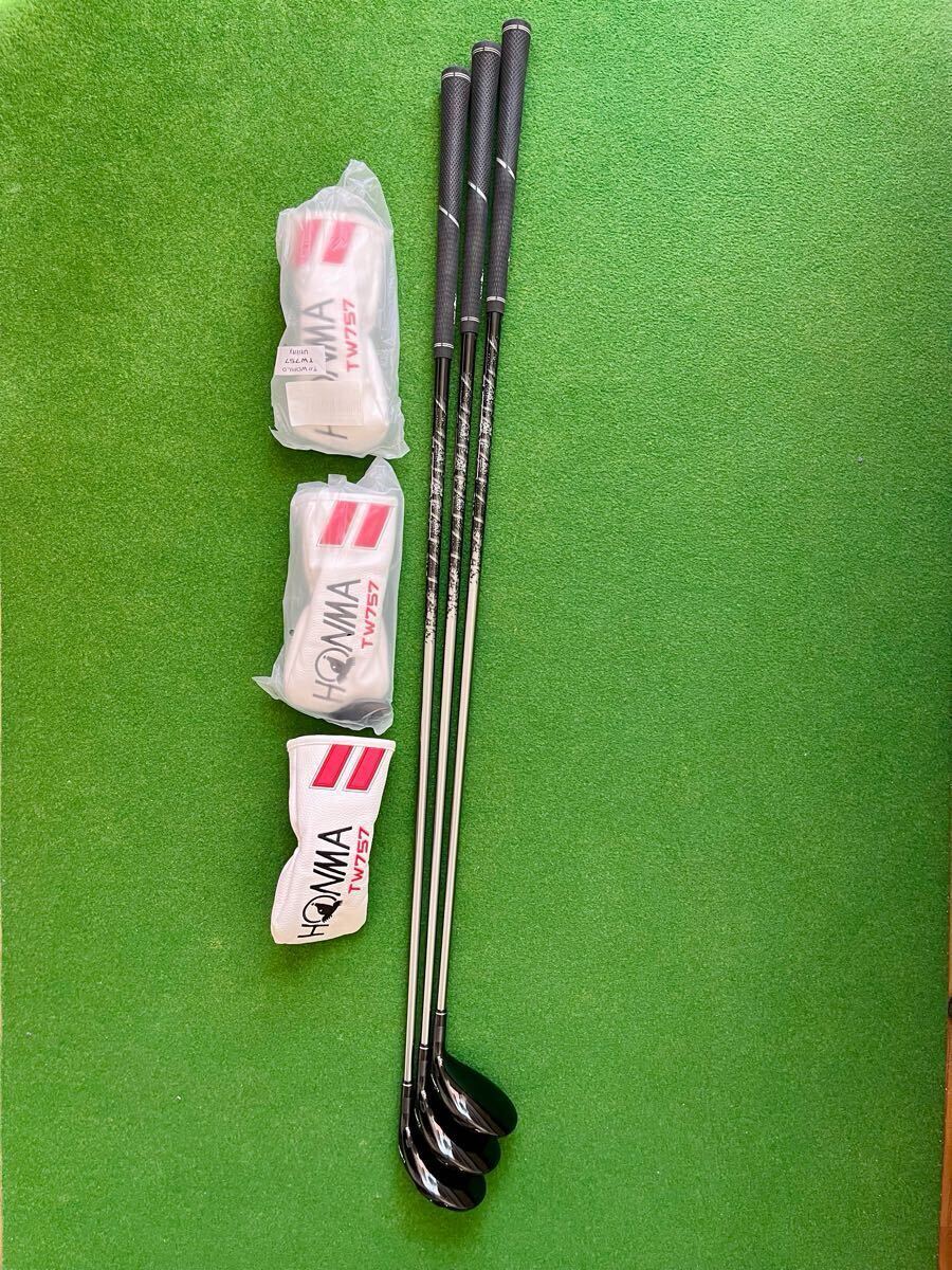 Yahoo!オークション - 本間ゴルフ ユーティリティ TW757 3U 4U 5U 3本...