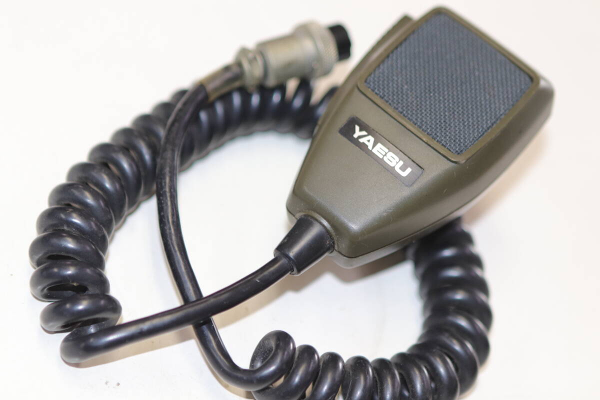Yahoo!オークション - YAESU ヤエス 7P マイクロフォン 詳細不明 動作...