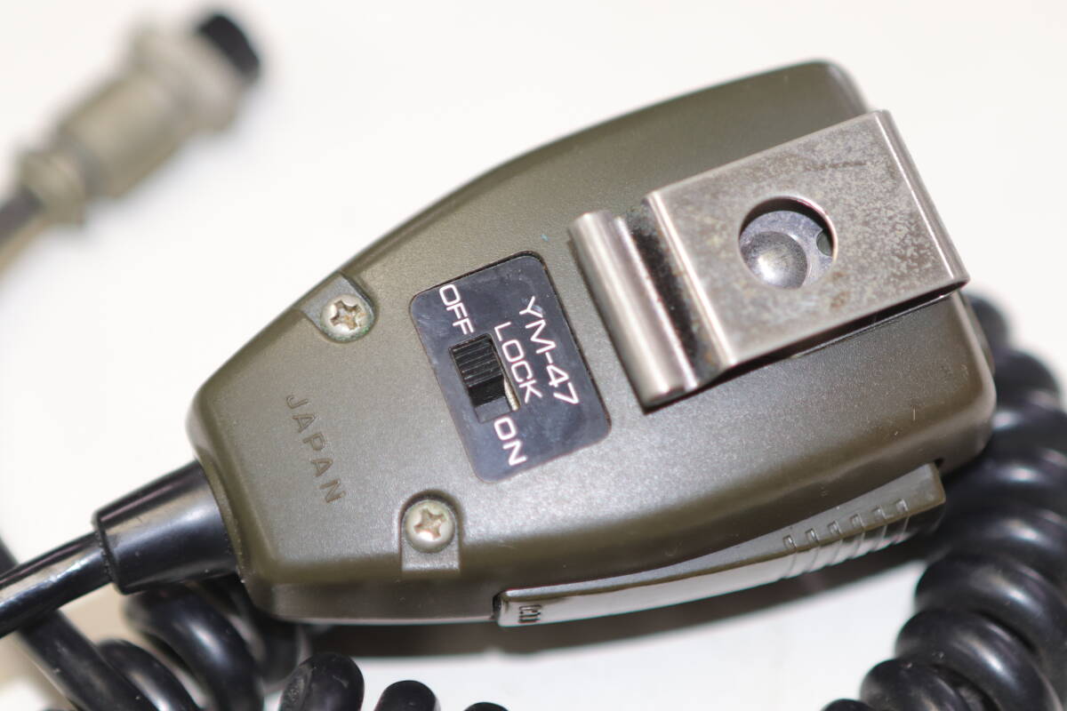 Yahoo!オークション - YAESU ヤエス 7P マイクロフォン 詳細不明 動作...