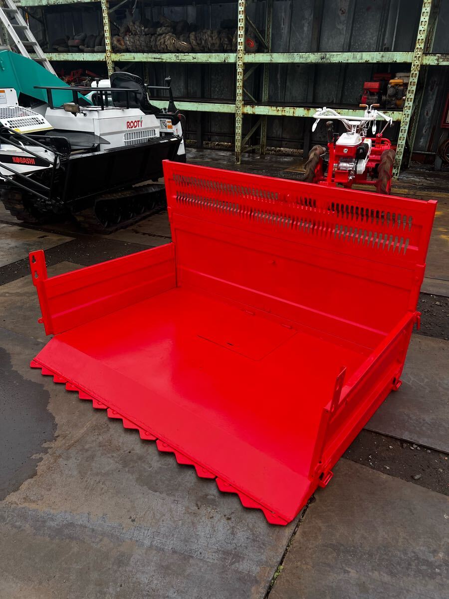 Yahoo!オークション - 4357茨城 農機 整地キャリア 運搬車 スズテック...