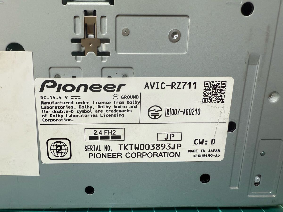 Yahoo!オークション - carrozzeria AVIC-RZ711 フルセグ DVD CD Blueto...