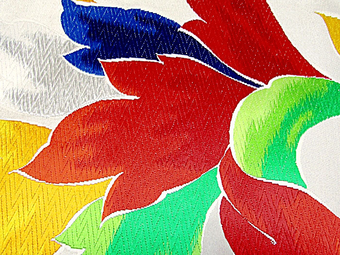 Yahoo!オークション - きもの天国・未使用・西陣織・唐織袋帯 7657