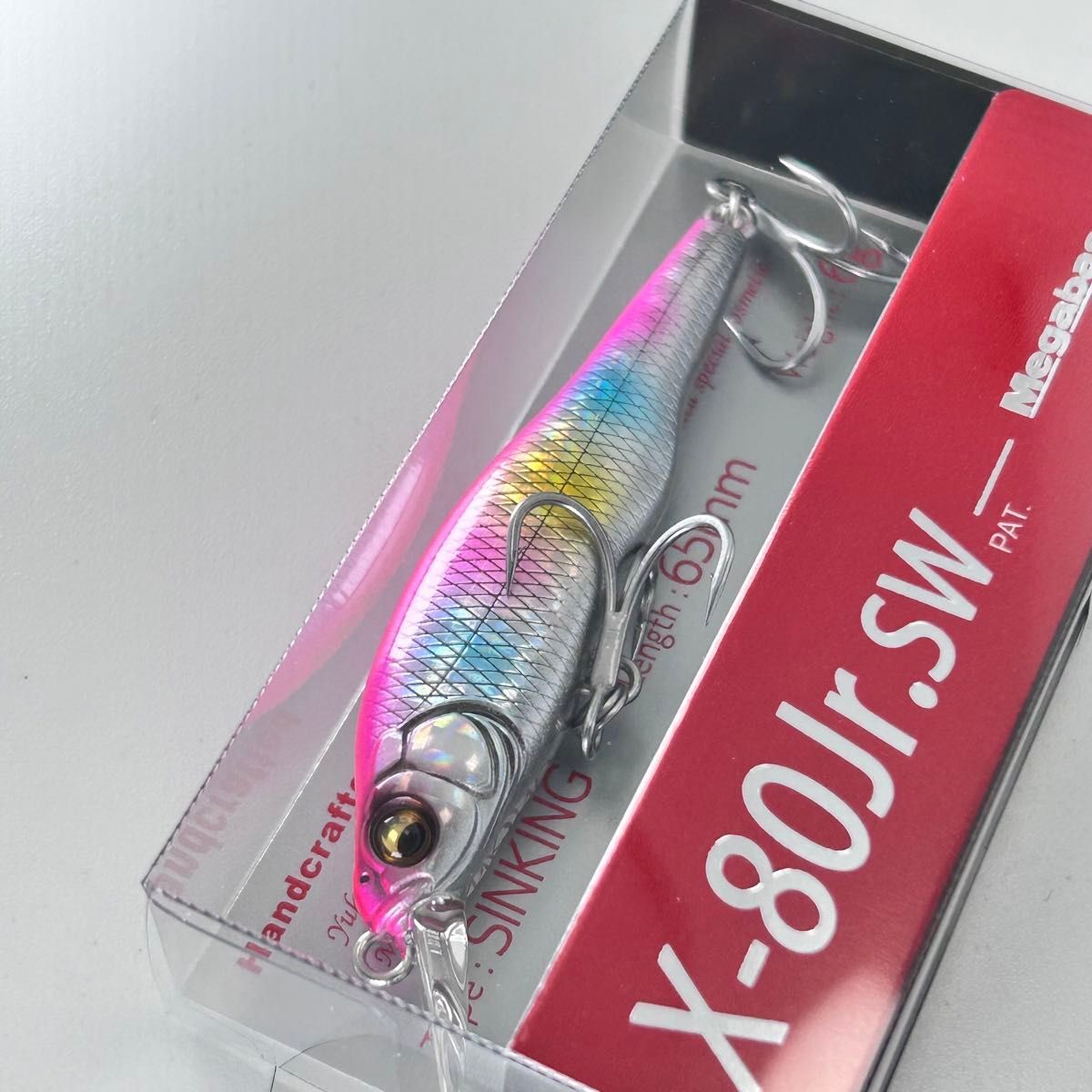Yahoo!オークション - メガバス X-80Jr SW 2個セット 未開封 GG PINK R...