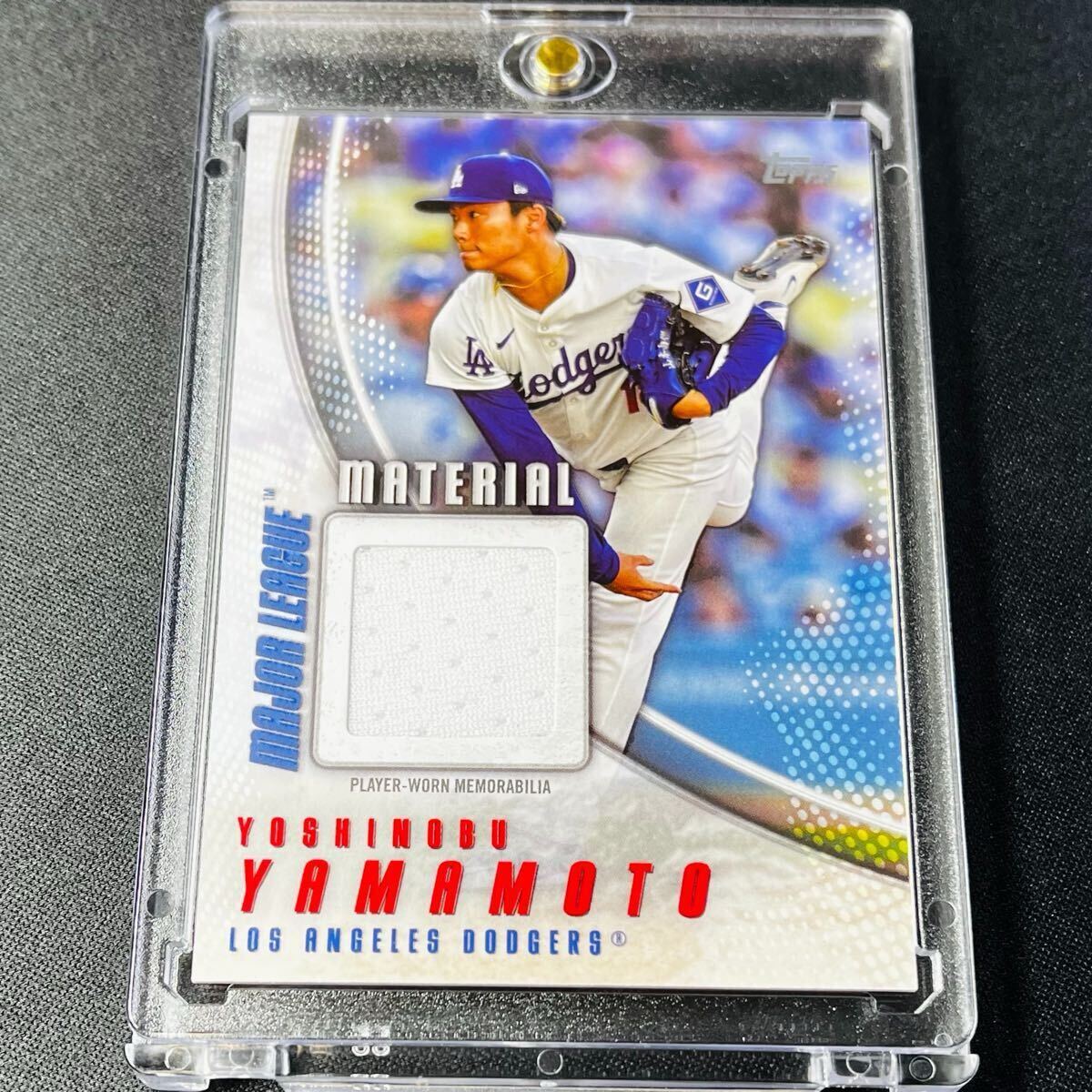 最新 2025 Topps Series 1 山本由伸 実使用ジャージーカード MLM 最新 2025 Topps Series 1 山本由伸 実使用ジャージーカード MLM
