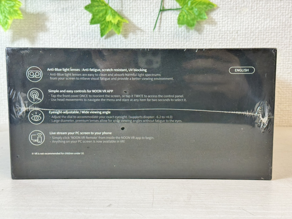 Yahoo!オークション - 8688-09 INCUSYS VR ゴーグル /NOON VR PRO/ヌー...
