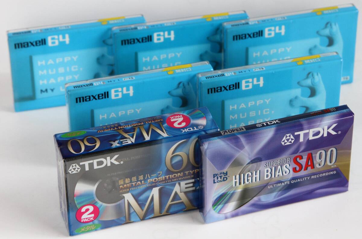 Yahoo!オークション - 【未開封品】maxell My1・TDK SA/MAEX 計8本