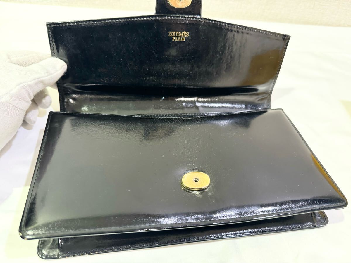 希少】HERMES エルメス セカンドバッグ クラッチバッグ コン 希少】HERMES エルメス セカンドバッグ クラッチバッグ コン