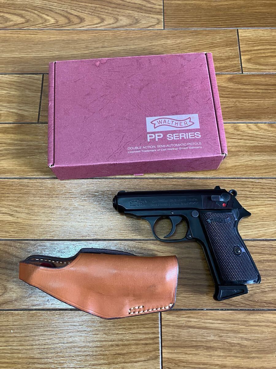 Yahoo!オークション - マルゼン ワルサーppks ガスガン レザーホルスタ...