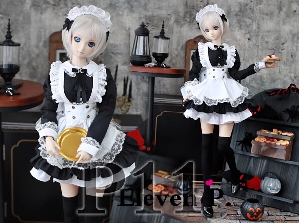 Yahoo!オークション - 【ELEVEN.P】DD SS|S|M|L|DY胸少女用お洋服 メイ...