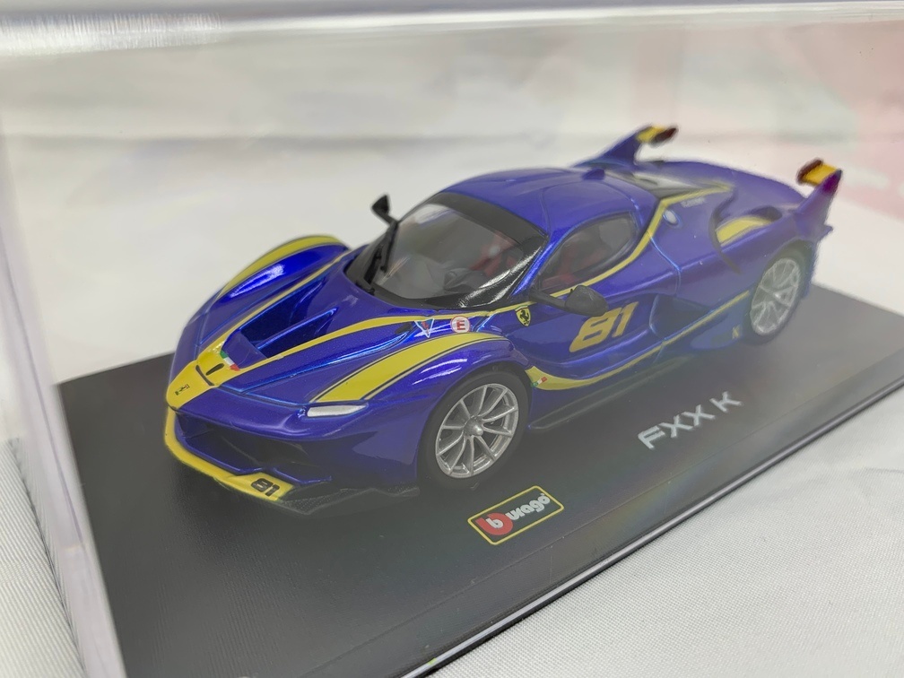 Yahoo!オークション - 【未開封】トミカ ブラーゴ フェラーリ FXXK tom...