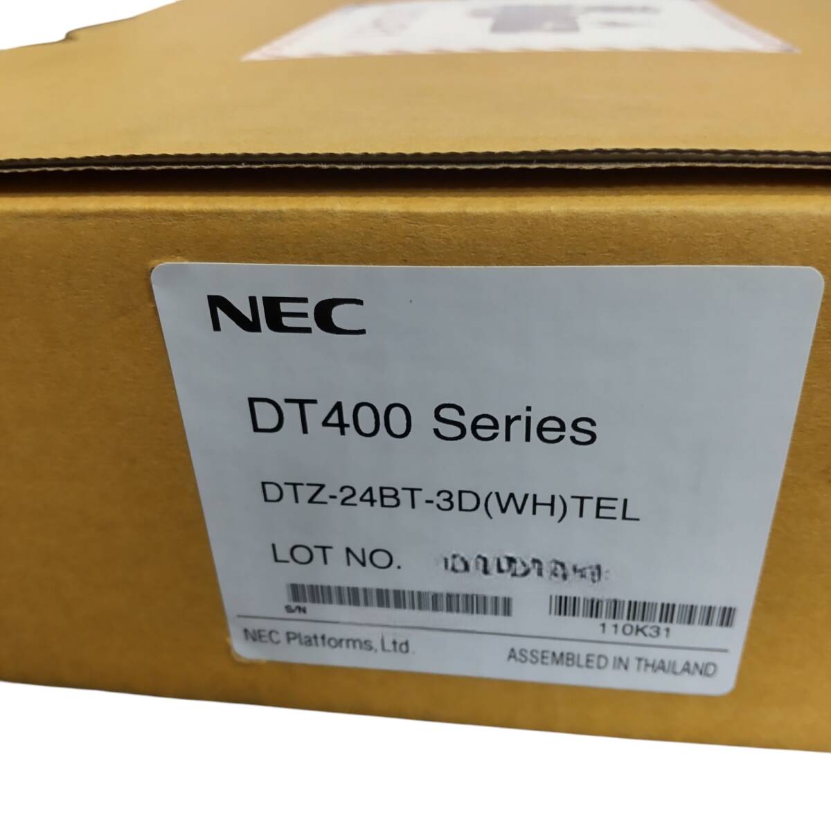 Yahoo!オークション - 【未使用品】 DTZ-24BT-3D(WH) TEL NEC DT400 Se...